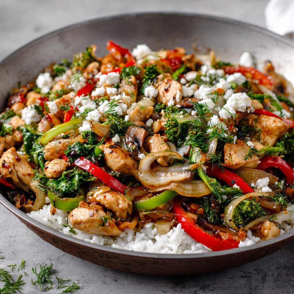 Mediterranean Chicken Stir Fry Recipe — 7 Bold Flavors